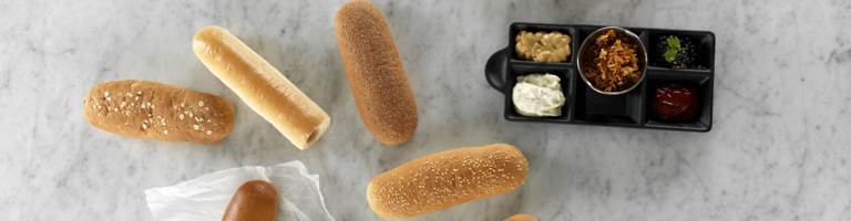 Hotdog Bread Maxi wholemeal 62g | Lantmännen Unibake